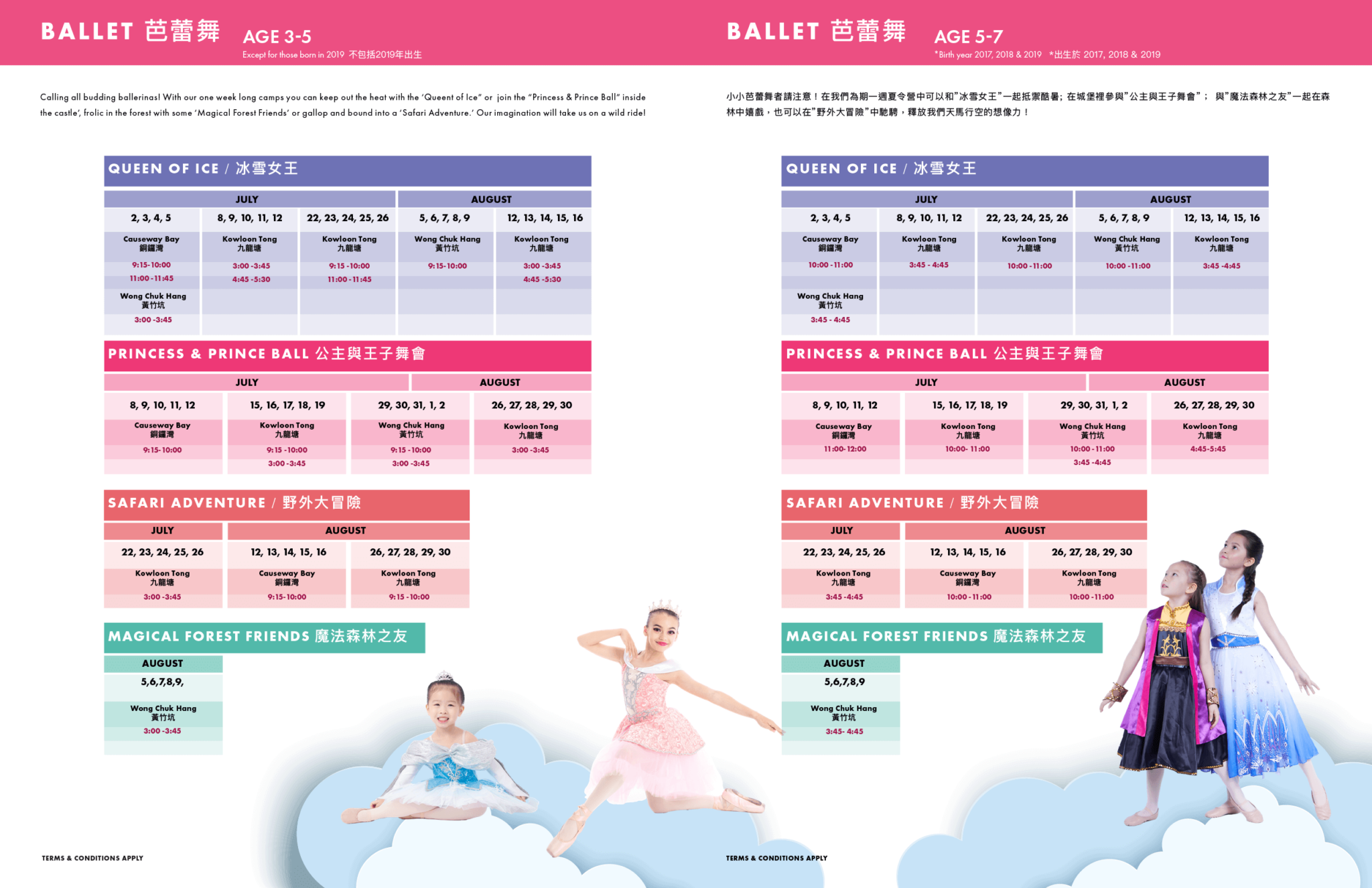 Summer Dance Workshops - Ballet Jazz Camps in Hong Kong. : Twinkle ...